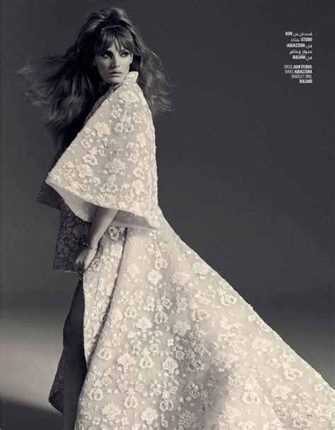 Alexina Graham Vogue Arabia Dress Fashion Editorial