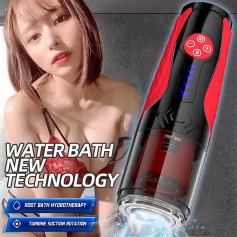 Otomatik Erkek Masturbator Teleskopik Rotasyon Adam Mast Rbasyon Mal Sim Lasyon Vajina Piston