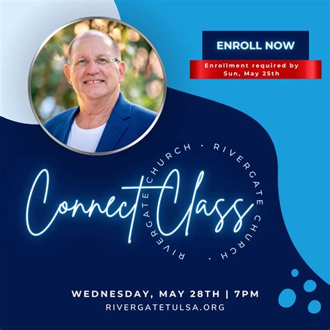 Connect Class Wednesday August 27th 2025 Now Enrolling Rivergate Church Tulsa Ok
