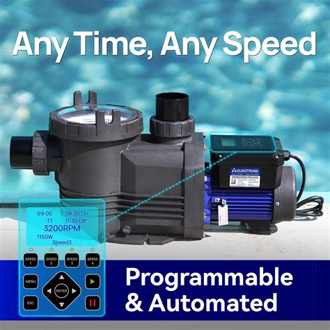 Aquastrong 15 Hp Variable Speed Pool Pump For Inabove