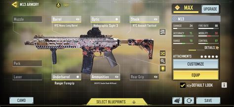 M13k Loadout Rcodmobileloadouts