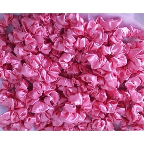 Scrunchie De Cetim Atacado Unidades Xuxinha De Cetim Shopee Brasil