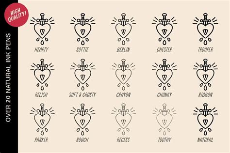 Free Procreate Monoline Brush Set Free Ui Resources