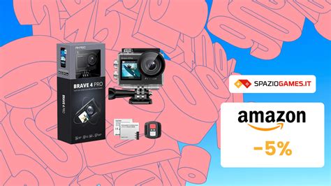Action Cam 4k Akaso Crolla A 9498€ Occasione Imperdibile Spaziogames