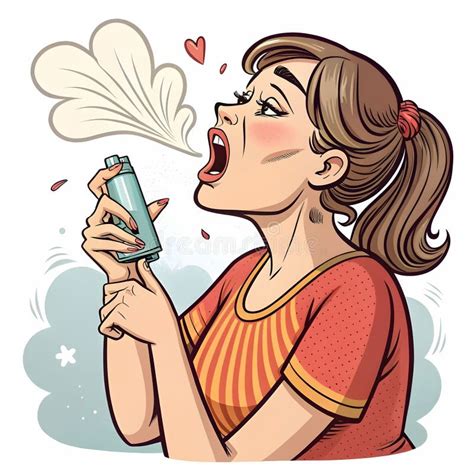 Asthma Cartoon