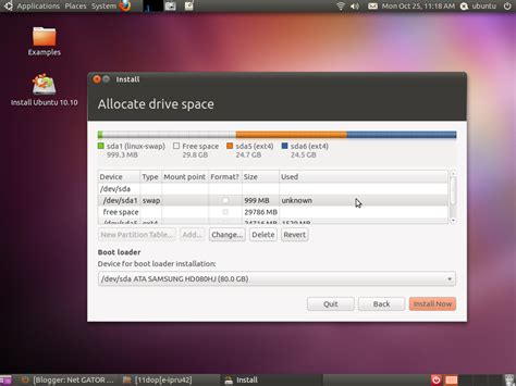 Ubuntu 10 10 Installation Guide And Gallery Net Gator