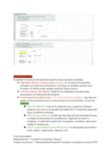 SOLUTION Clasificaci N De Los Costos Studypool