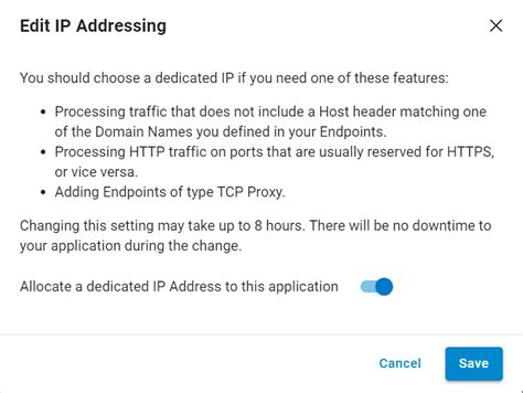 Shared IP And Dedicated IP Addressing Barracuda Campus