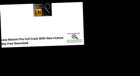 Lazy Nezumi Pro License Key Lawpcnexus