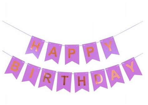 Girlanda Baner Happy Birthday Fuksja Holo Okazje Urodziny
