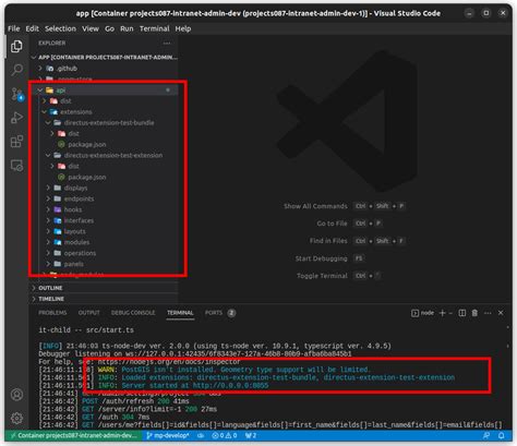In Dev Mode Extensions Are Apparently Loaded But They Don T Show Up