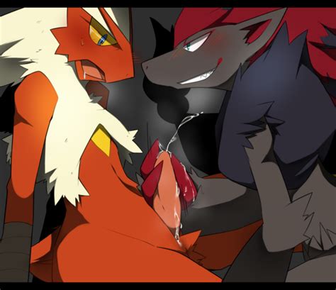 Rule 34 Ambiguous Gender Anthro Avian Blaziken Blue Eyes Blush Cum Cum On Hand Cum On Penis