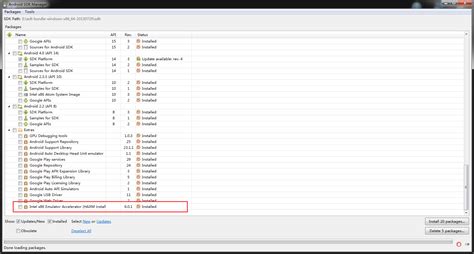 Intel Haxm 已安装但是eclipse创建虚拟机无加速选项java Csdn问答