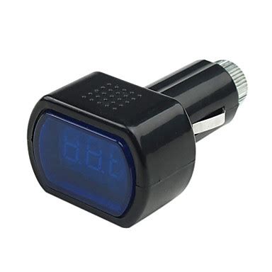 WOLTOMIERZ SAMOCHODOWY 12V 24V MIERNIK LED FV Sklep Opinie Cena W