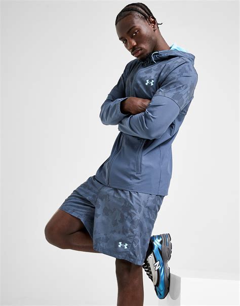 Blue Under Armour Woven Camo Shorts Jd Sports Global
