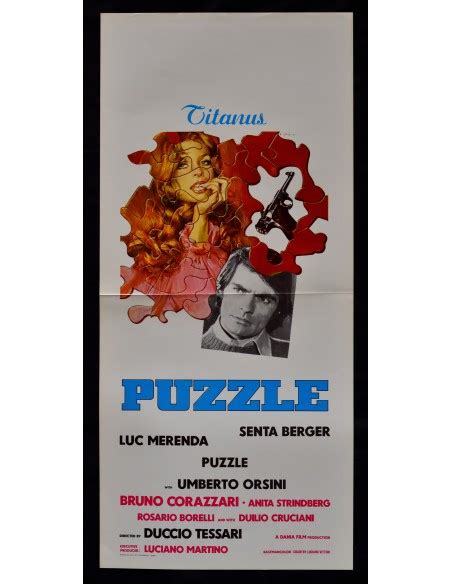Locandina Puzzle L Uomo Senza Memoria Luc Merenda Berger B
