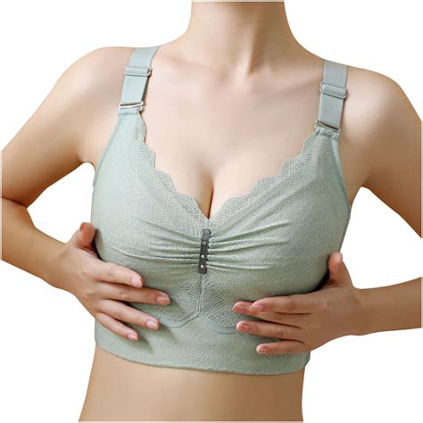 Aherbiu Plus Size Bras For Women Corset Lace Push Up Everyday Cutout