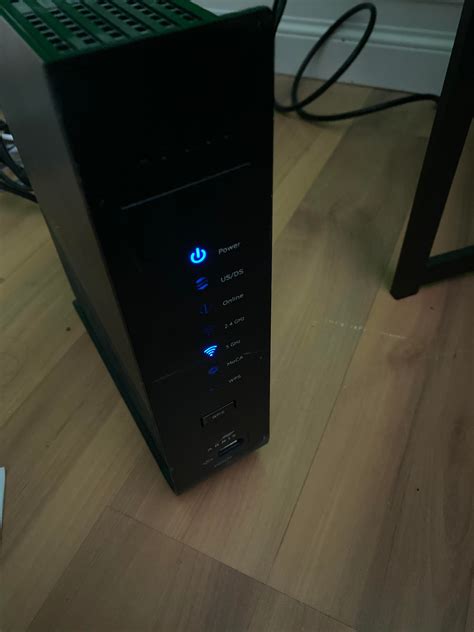 My Routers Ds Us Light Is Flashing And Its A Arris Dg3270 R Chartercable