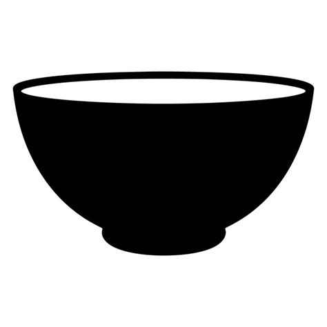 Bowl Silhouette Vectors And Illustrations For Free Download