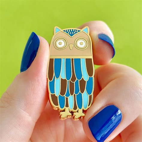 Feather Dress Enamel Pin Erstwilder