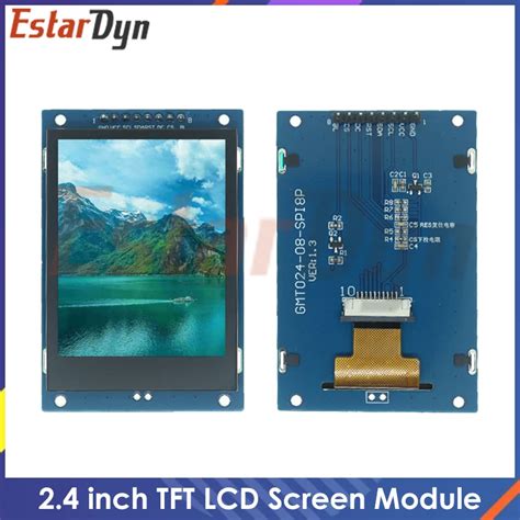 2 4 inch tft spi 65k display 240 320 smart display screen 8p drive ic