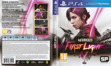 Infamous First Light Cover Or Packaging Material Mobygames