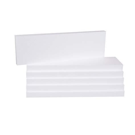 Buy Silverlake Craft Foam Block 6 Pack Of 5x17x1 Eps Polystyrene Blocks For Crafting Modeling