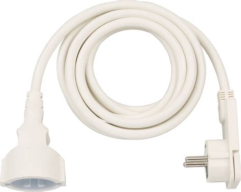 Kwaliteits Kunststof Verlengsnoer Met Platte Stekker 3m H05VV F3G1 5