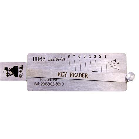 Mr. Li's Original Lishi HU66 Key Reader/Decoder for Audi/Seat/VW ...