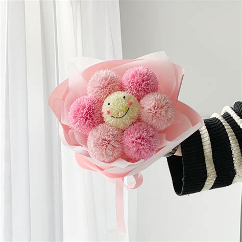 귀여운 유치원 비누꽃다발 스마일 퐁퐁 꽃다발 아이디어스