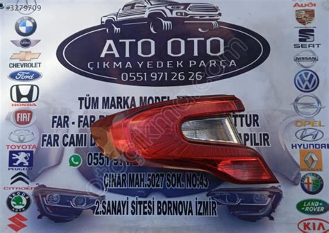 Fiat Egea Orjinal Çıkma Sol Stop otocikma da