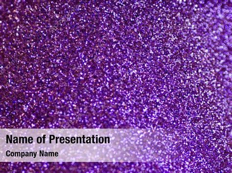 Background Purple Glitter Powerpoint Template Background Purple