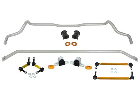 Whiteline 16 18 Ford Focus Rs Front And Rear Sway Bar Kit Bfk009