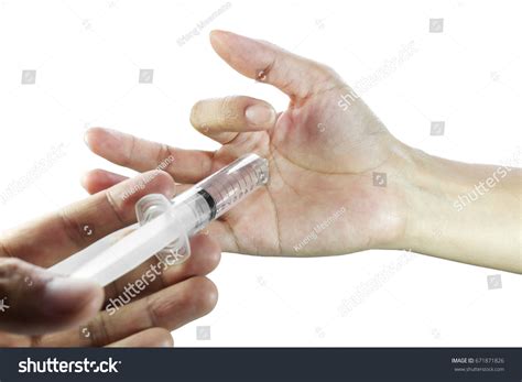 Trigger Finger Injection Therapy Trigger Finger Stock Photo Edit Now