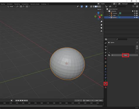 A Screenshot Of Blender With The Material Properties Tab Open The