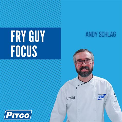 Pitcofryers Fryguyfocus Executivechef Foodservice Commercialkitchen Pitco