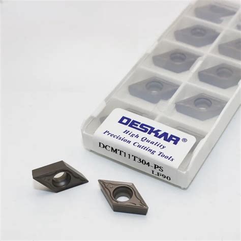 Dcmt Dcmt11t304 Ps Lf90 Deskar Cnc Cutting Inserts Machine Box Cut