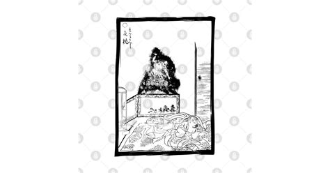 Toriyama Sekien Tesso Makuragaeshi Vintage Japanese Ukiyo E Woodblock