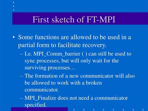 Ppt Ft Mpi Powerpoint Presentation Free Download Id1442939