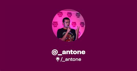 Antone Twitter Instagram Linktree
