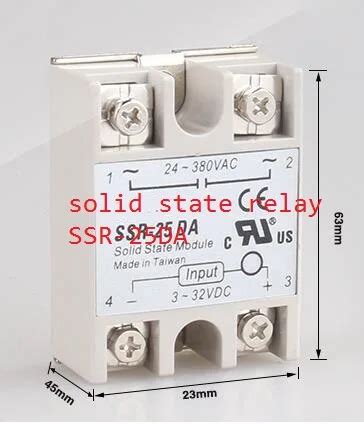 Solid State Relay SSR DA A V DC TO V AC SSR DA In Relays From Home Improvement