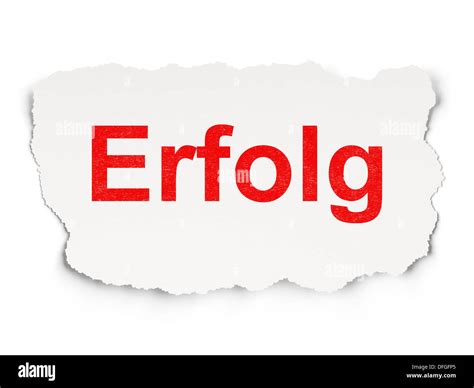 Erfolg Cut Out Stock Images & Pictures - Alamy