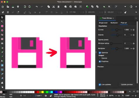 How To Use Trace Bitmap In Inkscape Tutorial Logos By Nick