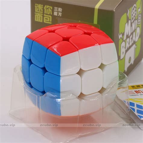 Yongjun 3x3x3 Cube Mini Bread 4 5cm Puzzle Intellectual Toy Magic Cube []