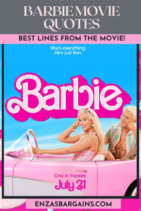 Over 100 Barbie Movie Quotes The Best Quotes From The Movie Enza