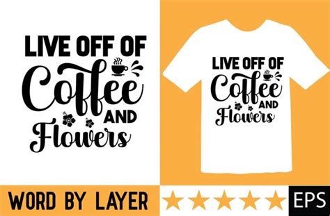 Diseño de camiseta de flor svg Vector Premium