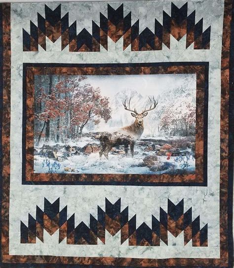 Deer Panel Quilt Pattern