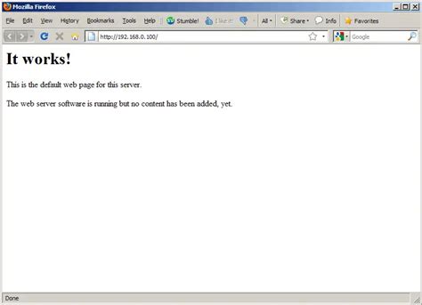 Installing Apache With Php And Mysql Support On Ubuntu Lamp