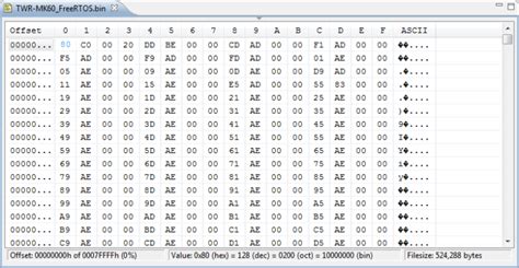 S Record Intel Hex And Binary Files Mcu On Eclipse