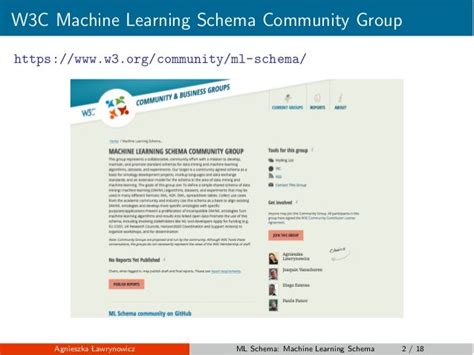 Ml Schema Machine Learning Schema